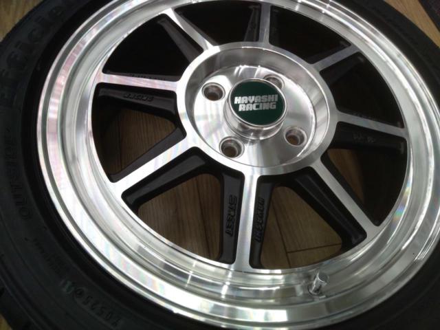 HAYASHI RACING HAYASHI STREET TYPE STF + GOODYEAR E-Grip comfort ☆美品 ...