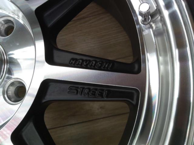 HAYASHI RACING HAYASHI STREET TYPE STF + GOODYEAR E-Grip comfort ☆美品 ...