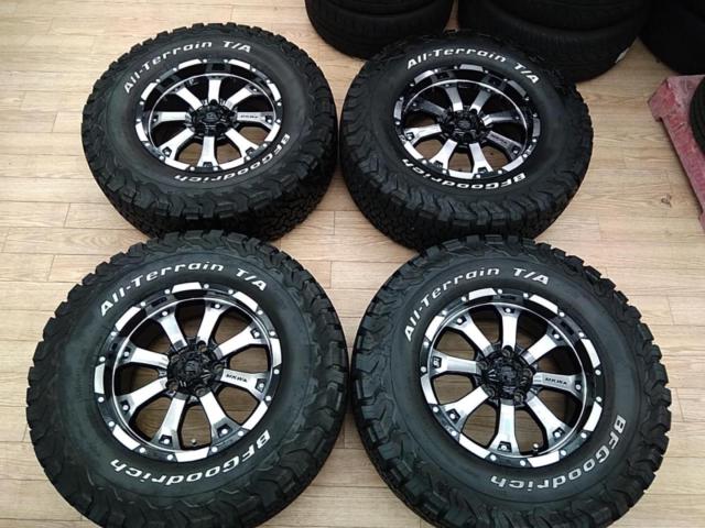 TRISTAR INTERNATIONAL MKW MK-46+BFGoodrich All-Terrain T/A KO2 | 中古品 | アップガレージ 昭島店 | カー用品 タイヤ ...