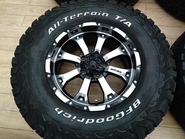 TRISTAR INTERNATIONAL MKW MK-46+BFGoodrich All-Terrain T/A KO2 | 中古品 | アップガレージ 昭島店 | カー用品 タイヤ ...