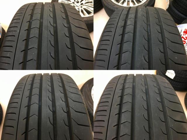 【トヨタ(TOYOTA)】220系クラウン純正 + 【YOKOHAMA】BluEarth-RV RV03 235/50R18 101V 2023年製 4本 | 中古品 | アップガレージ 金沢 ...