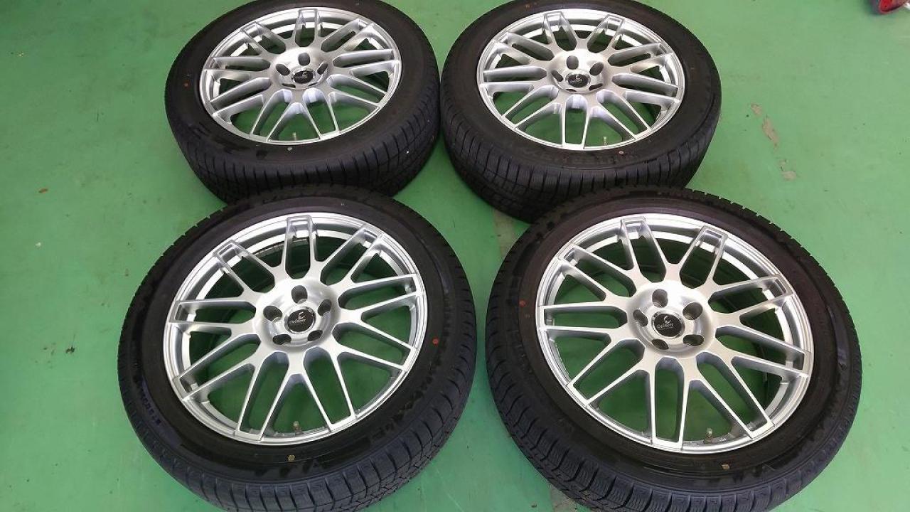 weds(ウェッズ) Delmore(デルモア) LC.S + DUNLOP WINTERMAXX WM03 235/50R20 104Q XL 2023年製 4本 | カー用品 スタッドレス ...
