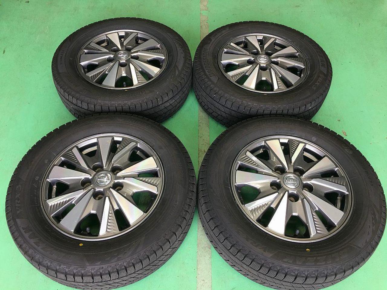 日産 C27/セレナ 前期 純正 + BRIDGESTONE BLIZZAK VRX3 195/65R15 91Q 2024年製 4本 ...