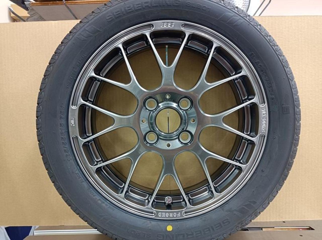 ☆FORGED・鍛造軽量☆ BBS RP011 + SEIBERLING SL201 | カー用品 タイヤホイールセット 15インチタイヤホイールセットを通販で購入する | 中古カー＆バイク用 ...