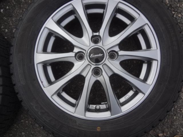 HOT STUFF Exceeder E07 + DUNLOP WINTERMAXX WM02 165/65-14 スタッドレスタイヤ4本 Y04305 | カー用品 スタッドレスタイヤ ...