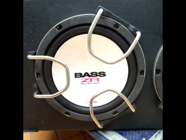ALPINE BASS ZR/VR ウーファーBOX | カー用品 スピーカー サブウーハースピーカーBOX付を通販で購入する | 中古カー ...