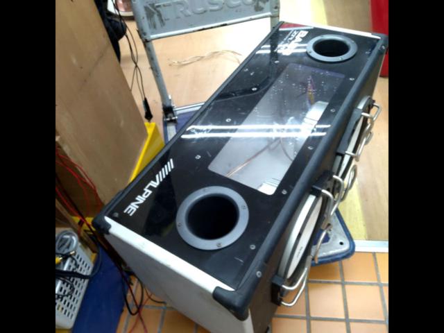 ALPINE BASS ZR/VR ウーファーBOX | カー用品 スピーカー サブウーハースピーカーBOX付を通販で購入する | 中古カー ...