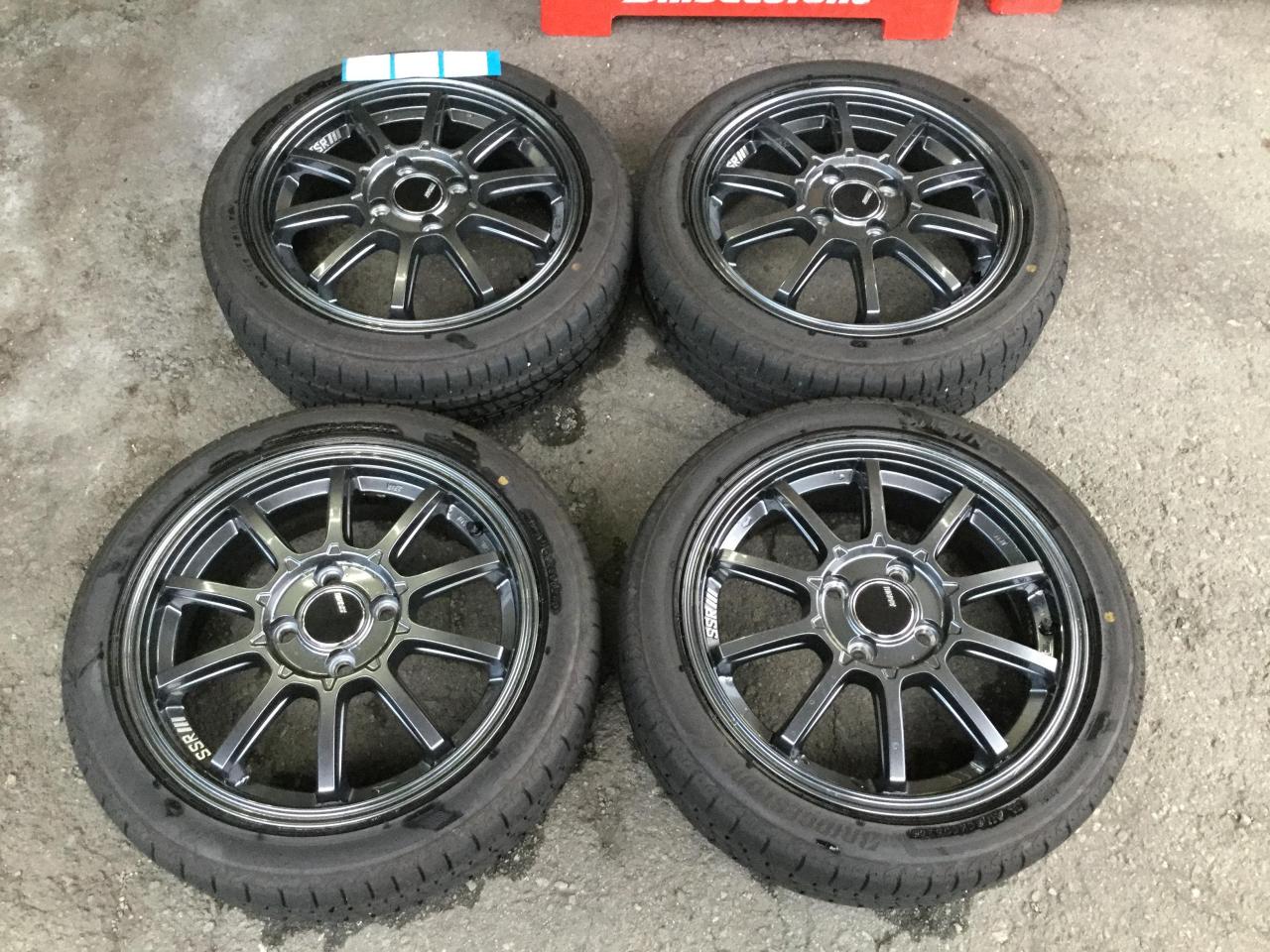 【TANABE】SSR SERIES GTV05+【BRIDGESTONE】NEWNO | 中古品 | アップガレージ 姫路店 | カー用品 タイヤホイールセット 15インチタイヤホイール ...