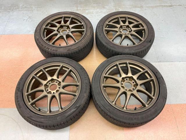 WORK EMOTION CR kiwami +MINERVA F205 | 中古品 | アップガレージ 豊明・国1店 | カー用品 タイヤホイールセット 17インチタイヤホイールセットを通販 ...