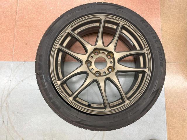 WORK EMOTION CR kiwami +MINERVA F205 | 中古品 | アップガレージ 豊明・国1店 | カー用品 タイヤホイールセット 17インチタイヤホイールセットを通販 ...