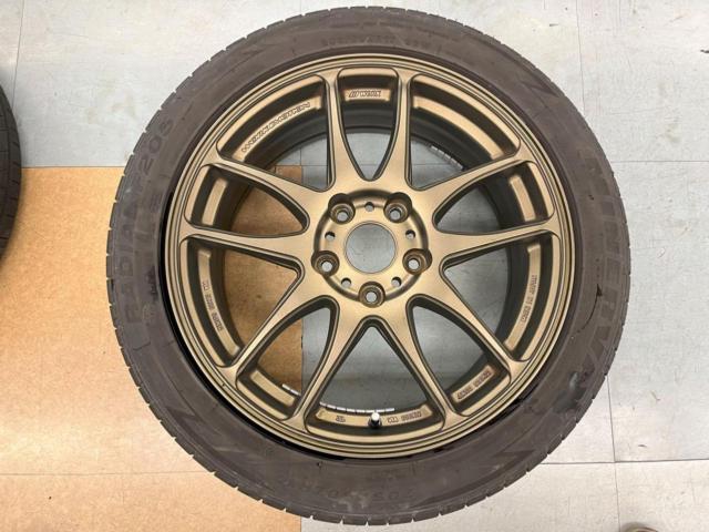 WORK EMOTION CR kiwami +MINERVA F205 | 中古品 | アップガレージ 豊明・国1店 | カー用品 タイヤホイールセット 17インチタイヤホイールセットを通販 ...