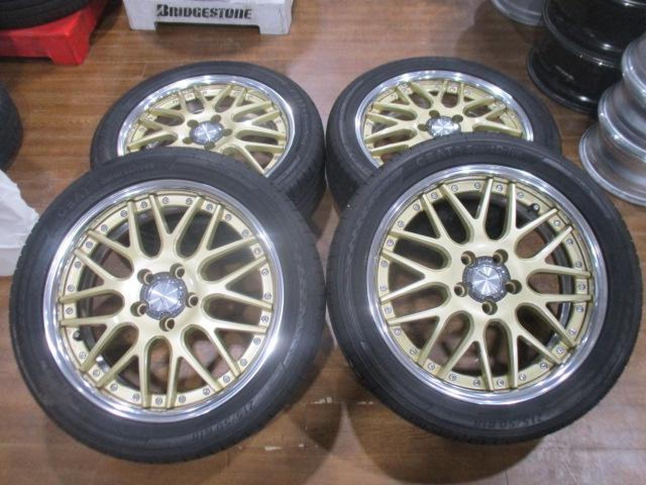 WORK(ワーク) LANVEC(ランベック) Lanvec LM1 + CEAT SportDrive | 中古品 | アップガレージ つくば店 | カー用品 タイヤホイールセット 18 ...