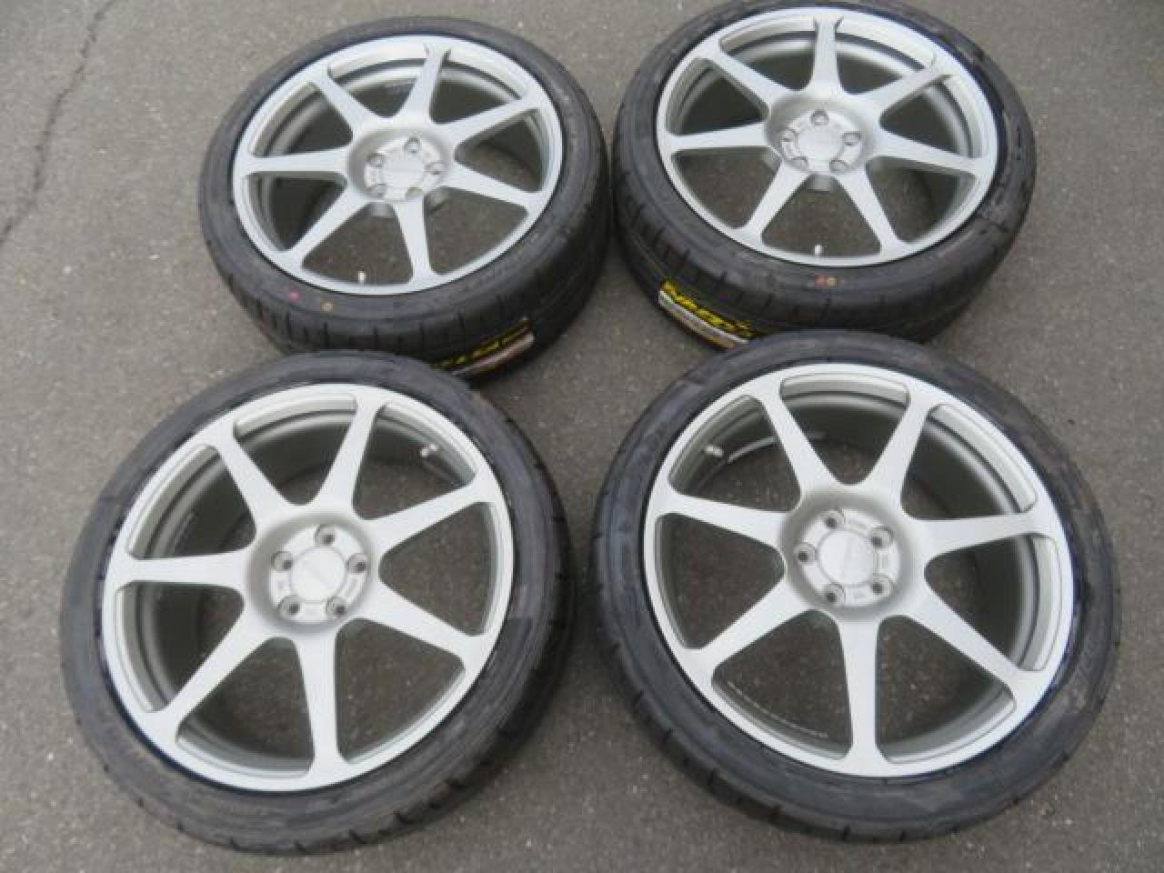 BRIDGESTONE Prodrive GC-07J + DUNLOP DIREZZA DZ102 | カー用品 タイヤホイールセット 18 ...