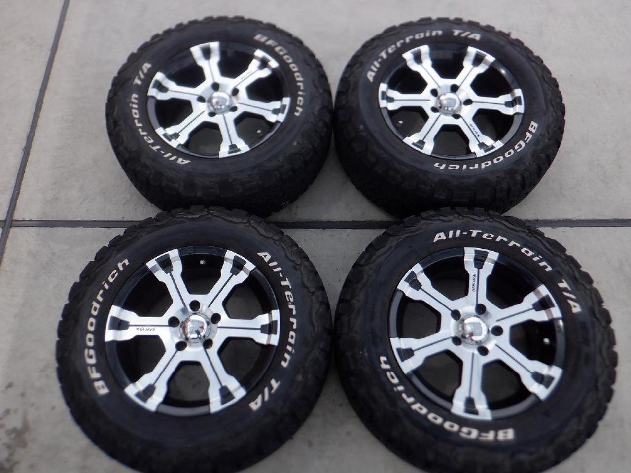 6【TRISTAR INTERNATIONAL(トライスターインターナショナル)】MKW(エムケーダブリュー) MK-36 +【BFGoodrich】All-Terrain T/A KO2 ...