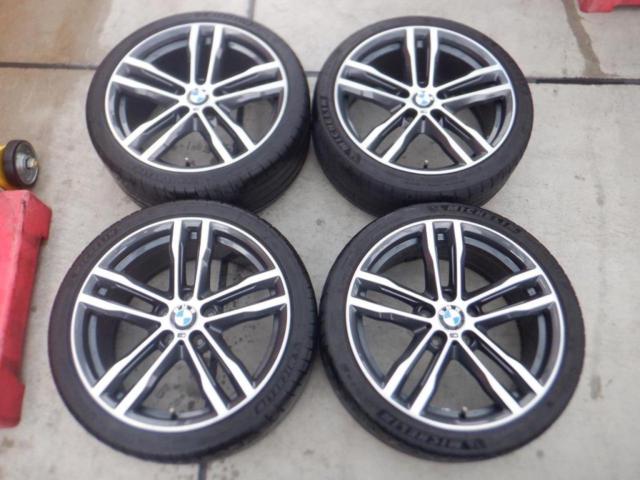 5輸入車純正(Pure parts of imported automobile) BMW ダブルスポーク704M + MICHELIN ...