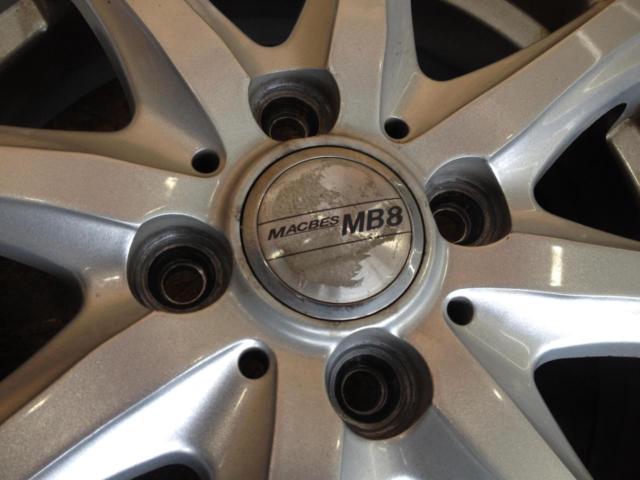 DUNLOP(ダンロップ) MACBES MB8 | 中古品 | アップガレージ 岡崎宇頭店 | カー用品 アルミホイール 14インチホイール ...