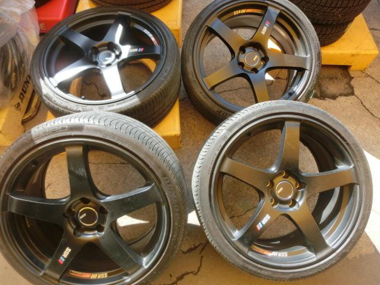 TANABE(タナベ)SSR SERIES(エスエスアール シリーズ) GTV01 +DUNLOP VEURO | カー用品 タイヤホイールセット 19インチタイヤホイールセットを通販で購入 ...