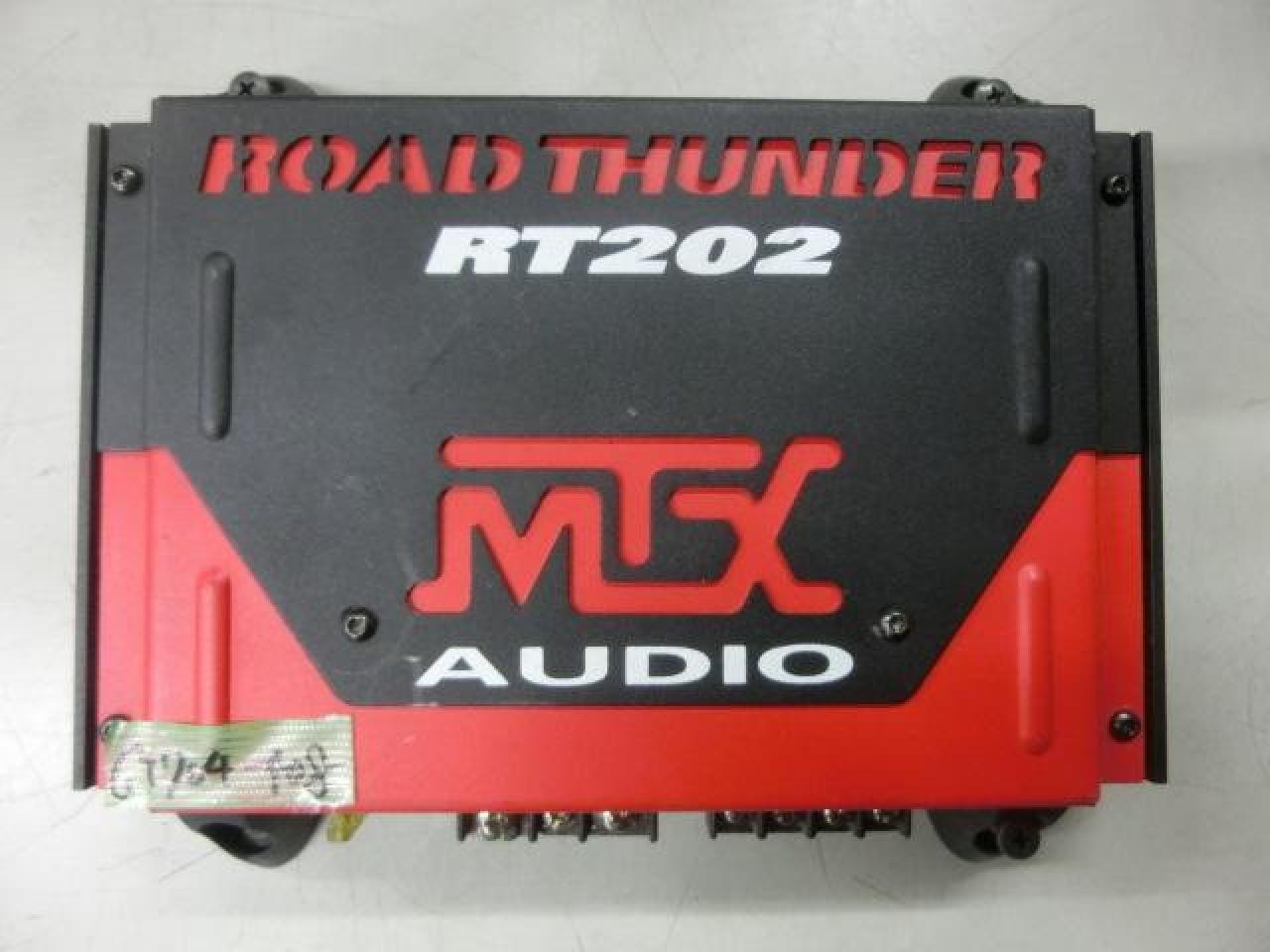 ROAD THUNDER RT202 | カー用品 アンプを通販で購入する | 中古カー＆バイク用品の販売ならアップガレージ