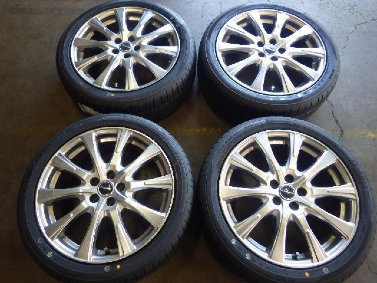 HOT STUFF(ホットスタッフ) Exceeder(エクシーダー) E02 + KENDA(ケンダ) KR203 215/45R17 91V | カー用品 タイヤホイールセット 17インチ ...