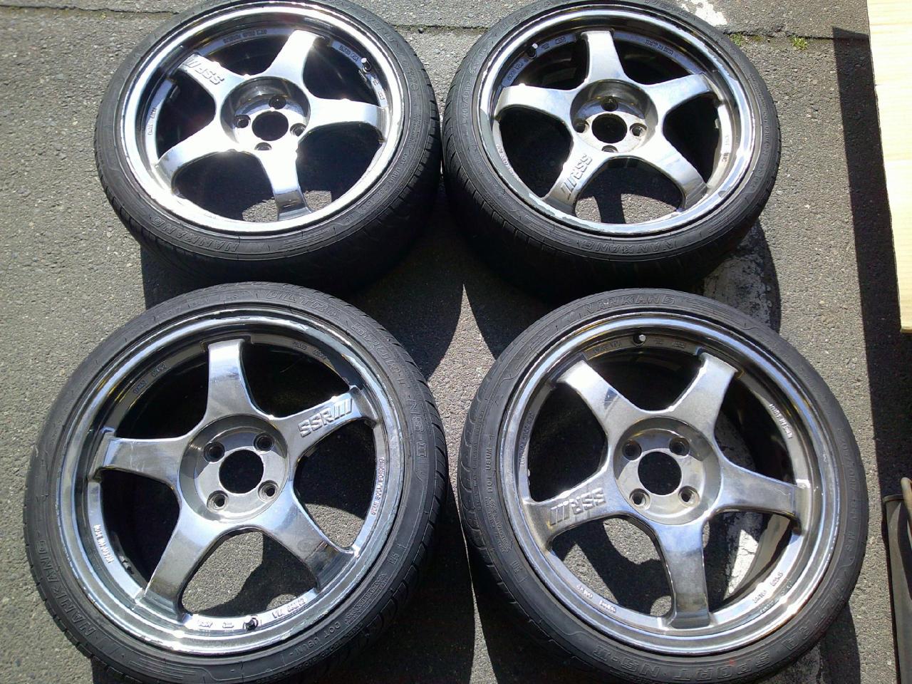 RX2504-837 TANABE SSR SERIES SSR INTEGRAL GT2 4本セット ※ホイールのみの商品です。 状態良く ...