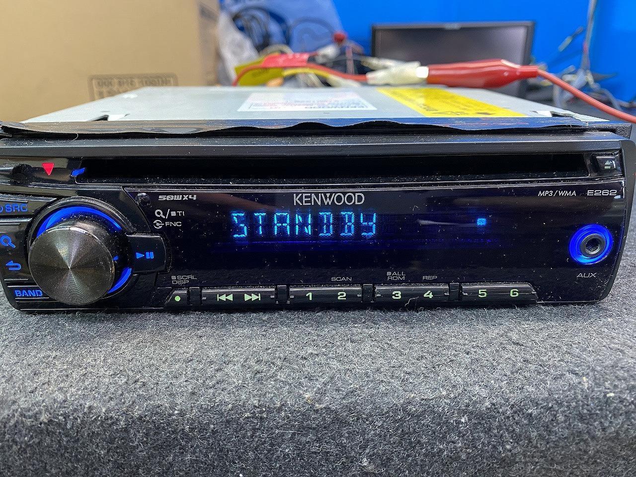 【KENWOOD】E262 | 中古品 | アップガレージ 富山店 | カー用品 ヘッドユニット CDチューナーを通販で購入する | 中古カー＆バイク用品の販売ならアップガレージ