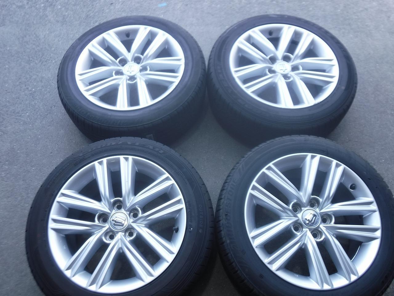 5210クラウン 純正 + BRIDGESTONE(ブリヂストン) ECOPIA NH100+GOODYEAR LS2000 HYBRIDⅡ ...