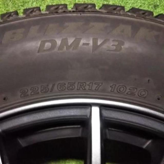 weds VELVA SPORT+BRIDGESTONE BLIZZAK DM-V3 225/65R17 2022年製造 | カー用品 スタッドレスタイヤホイールセット 17インチスタッドレス ...