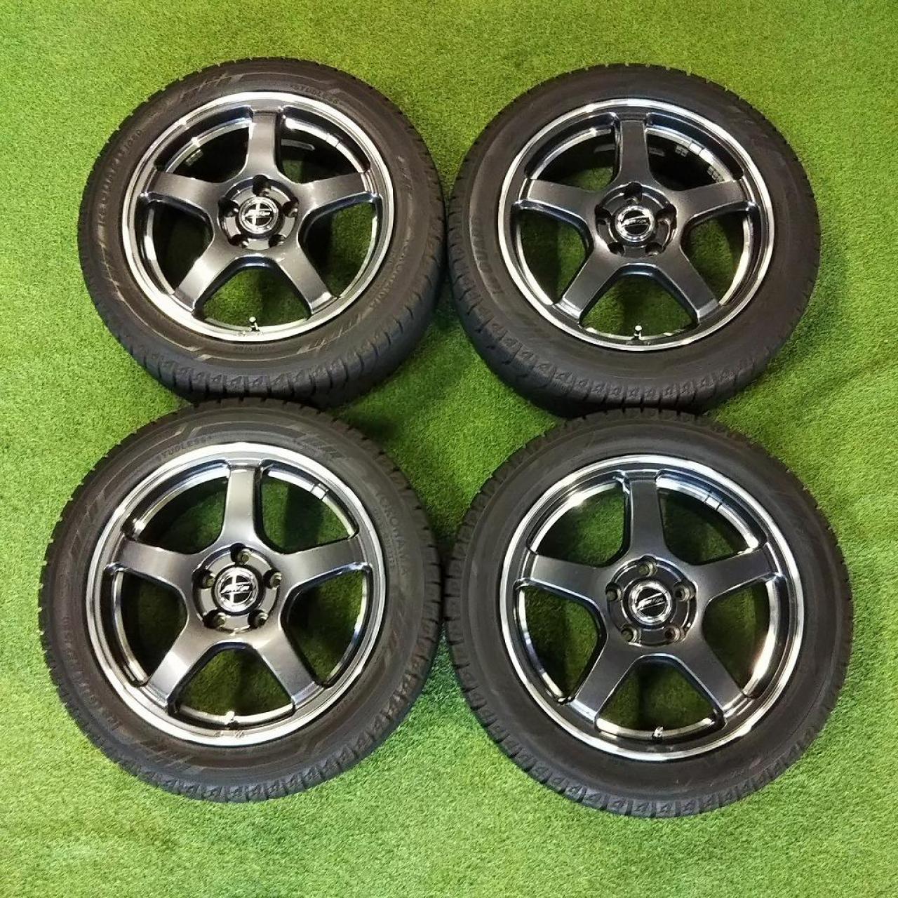 F-Direction WS5 5本スポークアルミホイール + YOKOHAMA iceGUARD iG60 215/50R17 2022年 ...