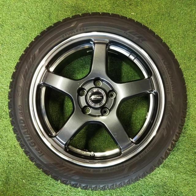F-Direction WS5 5本スポークアルミホイール + YOKOHAMA iceGUARD iG60 215/50R17 2022年 ...