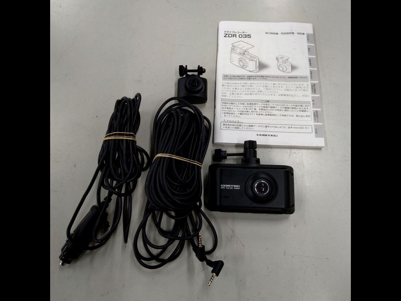 COMTEC ZDR035 ドライブレコーダー ※取付スタンド欠品 | カー用品 カーAVアクセサリー ドライブレコーダーを通販で購入する | 中古カー＆バイク用品の販売ならアップガレージ