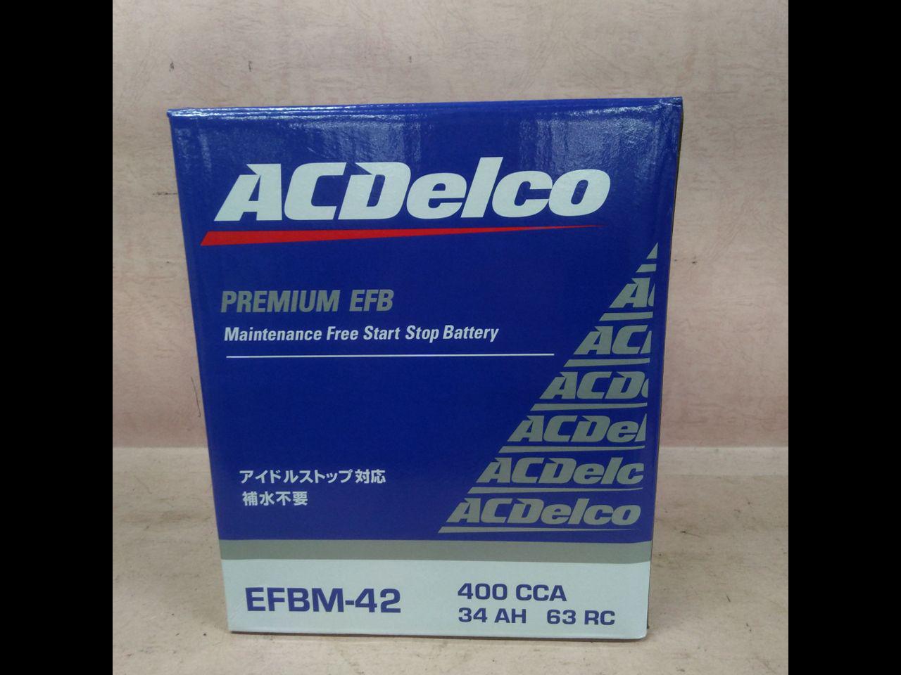 AC Delco EFBM-42 | カー用品 メンテナンス バッテリーを通販で購入する | 中古カー＆バイク用品の販売ならアップガレージ