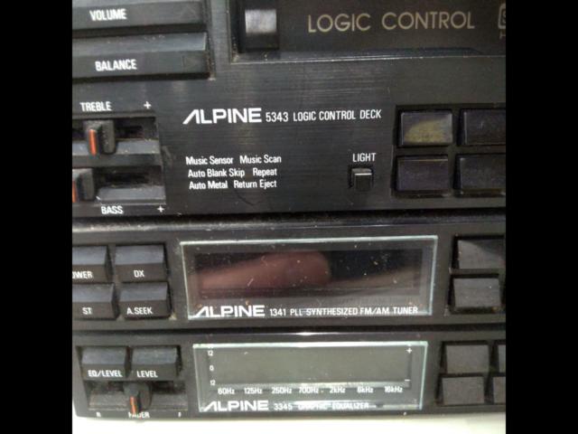 ALPINE カセットデッキ 5343 イコライザー 3345 チューナー 1341 のセット | カー用品 ヘッドユニット カセットチューナーを通販で購入する | 中古カー＆バイク用品の販売 ...