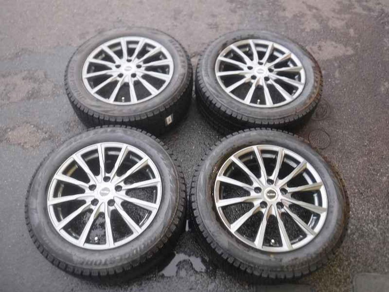 5BRIDGESTONE(ブリヂストン)BALMINUM(バルミナ) AR12+ BRIDGESTONE BLIZZAK VRX2 | カー用品 スタッドレスタイヤホイールセット 17インチ ...