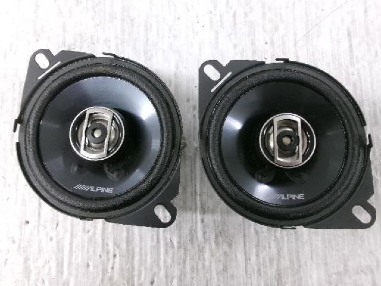 ALPINE STE-G100C【10cm】 | カー用品 スピーカー 埋め込みスピーカーを通販で購入する | 中古カー＆バイク用品の販売ならアップガレージ