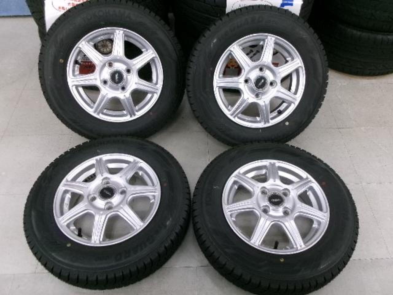 BRIDGESTONE(ブリヂストン)TOPRUN R7 + YOKOHAMA(ヨコハマ)iceGUARD iG60 145/80R13 4本セット | カー用品 スタッドレスタイヤホイール ...