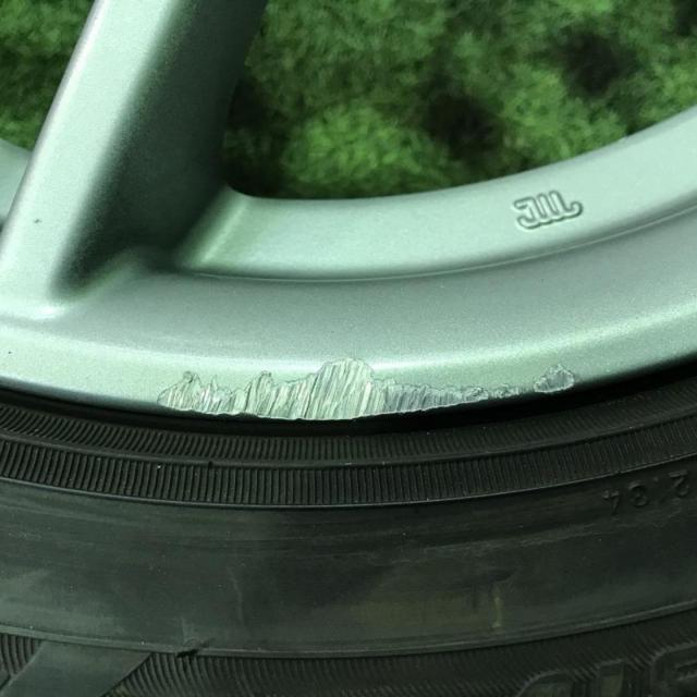 NISSAN(ENKEI製) 12SRマーチ後期 純正2x5本スポーク ガンメタ+DUNLOP FIREZZA DZ101 2022(2522 ...