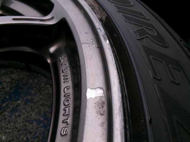 RAYS GRAM LIGHTS 57G + GOODYEAR EAGLE LS EXE 2本 + DUNLOP DIREZA ZⅢ 2本 ...
