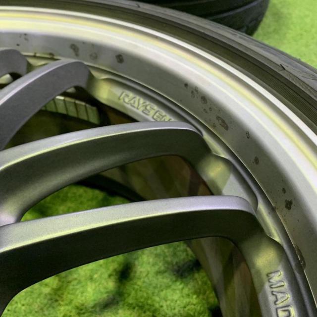 RAYS VOLK RACING RE30 CLUB SPORT + DUNLOP DIREZZA DZ101 225/40R18 2019年製造 | カー用品 タイヤホイールセット 18 ...