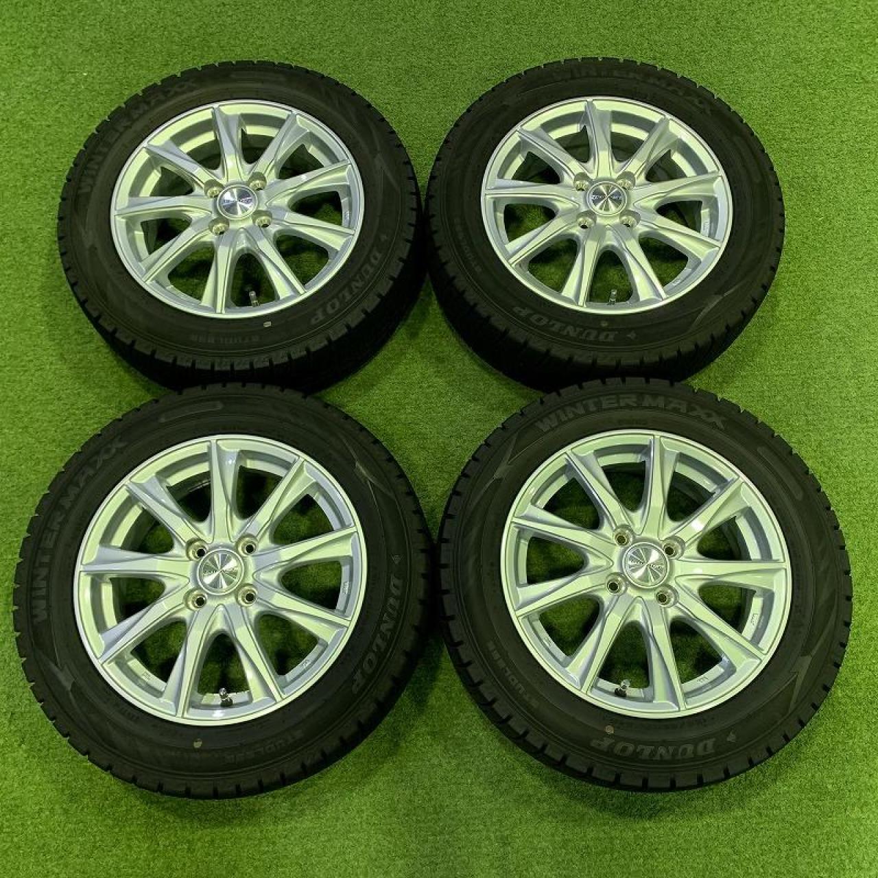 DUNLOP DUFACT 9本スポークアルミホイール + DUNLOP WINTERMAXX WM02 185/60R15 2024年製造 | 中古品 | アップガレージ 群馬館林店 ...
