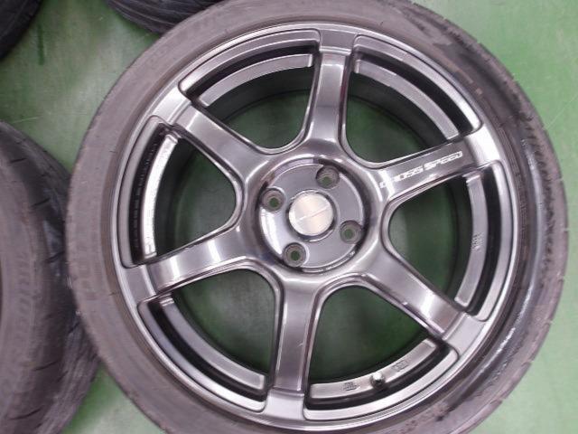 2【ZC13S/ZC83Sスイフトサイズ!】HOT STUFF CROSS SPEED HYPER EDITION RS6 + BRIDGESTONE POTENZA Adrenalin ...