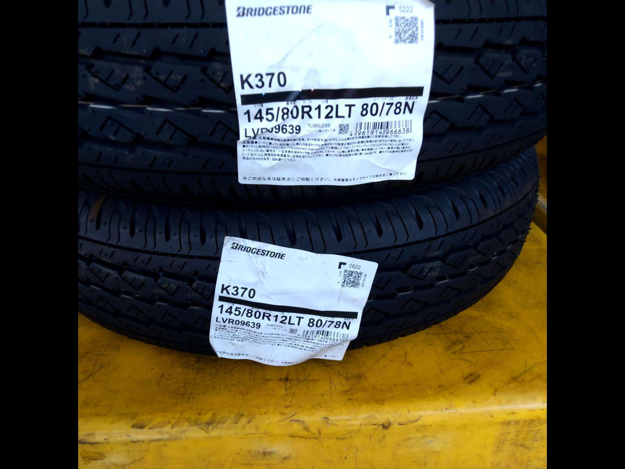 BRIDGESTONE K370 145/80R12 80/78N | カー用品 タイヤ 12インチタイヤを通販で購入する | 中古カー＆バイク用品の販売ならアップガレージ