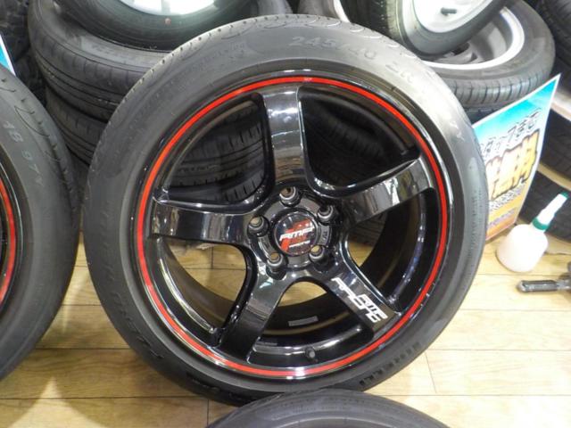 【シビック typeR(FK8)インチダウンサイズ!】MARUKA SERVICE MID RMP Racing R50 +PIRELLI P ZERO | カー用品 タイヤホイールセット ...