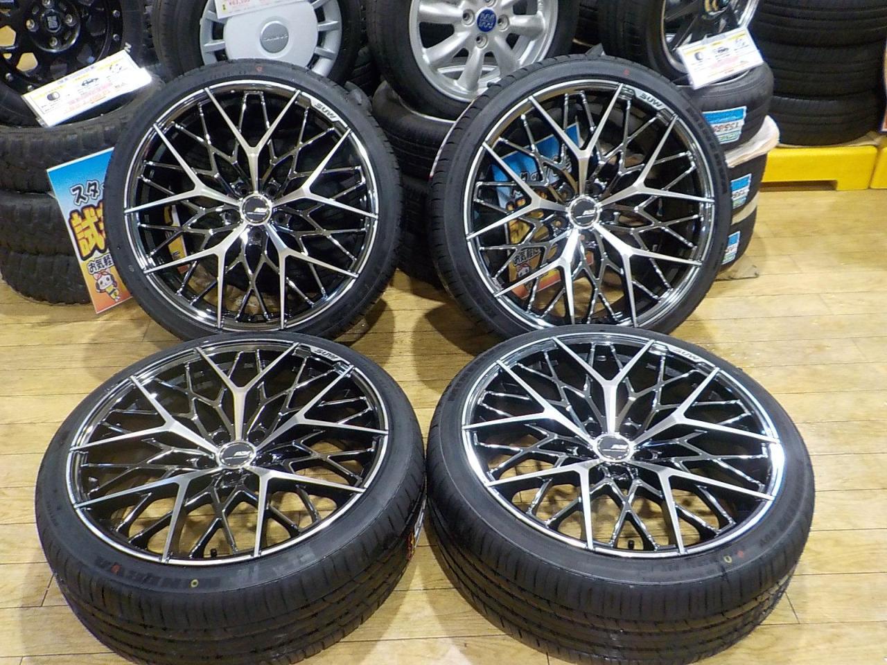 Climate/SUW(クライメイト)SUW ALIA M5 + MINERVA ECOSPEED2 SUV | カー用品 タイヤホイールセット 21インチタイヤホイールセットを通販で購入する ...