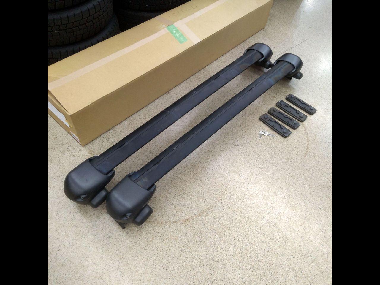 【INNO/RV-INNO】エアロベースバー(ブラック) + XS201 エアロベースステー E12ノート | カー用品 キャリアを通販で購入する | 中古カー＆バイク用品の販売ならアップガレージ