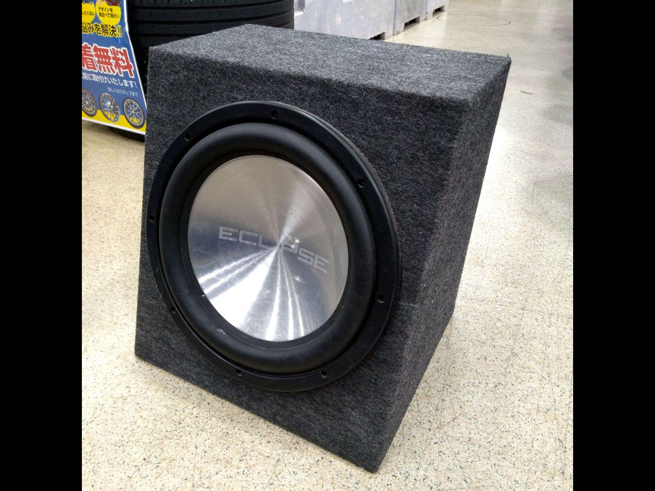 【ECLIPSE】2chアンプ [EA2212] + 30cmウーファ BOX | カー用品 スピーカー サブウーハースピーカーBOX付を通販で購入する | 中古カー＆バイク用品の販売なら ...