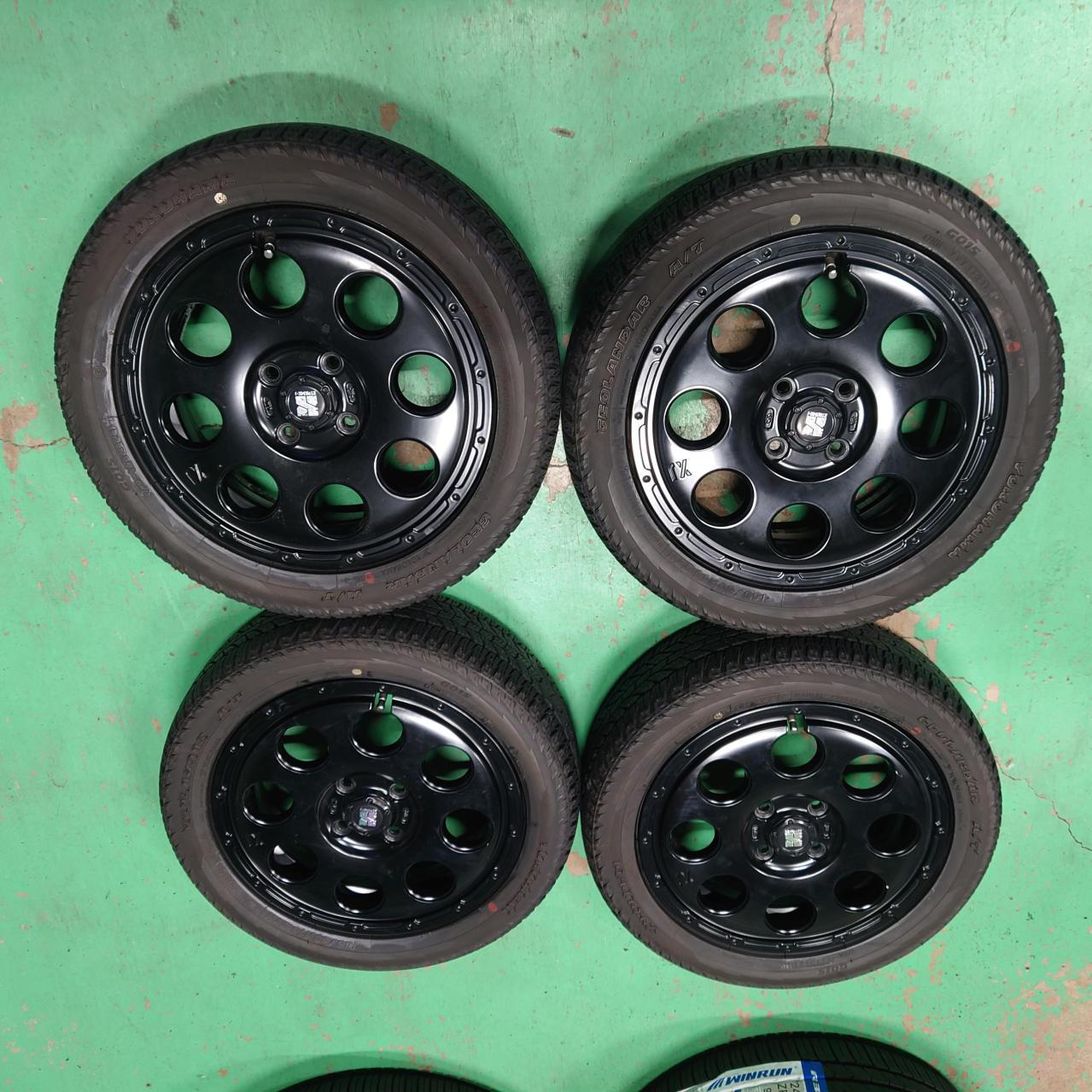 MLJ(エムエルジェイ) XTREME-J(エクストリームジェイ) KK03 + YOKOHAMA(ヨコハマ) GEOLANDAR A/T | カー用品 タイヤホイールセット 15インチタイヤ ...