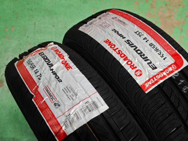 スズキ純正(SUZUKI) HE33S/アルトラパン純正アルミホイール + ロードストーン Eurovis HP02 新品 | カー用品 タイヤホイールセット 14インチタイヤホイールセットを ...