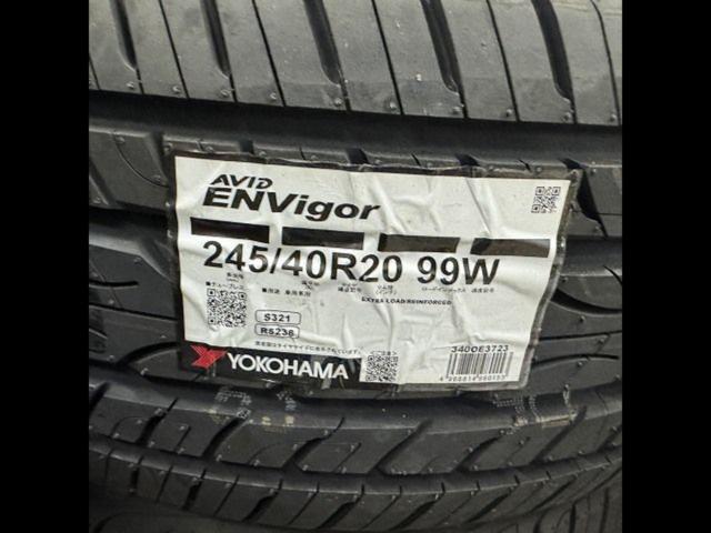 YOKOHAMAAVID Envigor S321 245/40R20 99W タイヤのみ4本セット | カー用品 タイヤ 20インチタイヤを通販で購入する | 中古カー＆バイク用品の販売なら ...