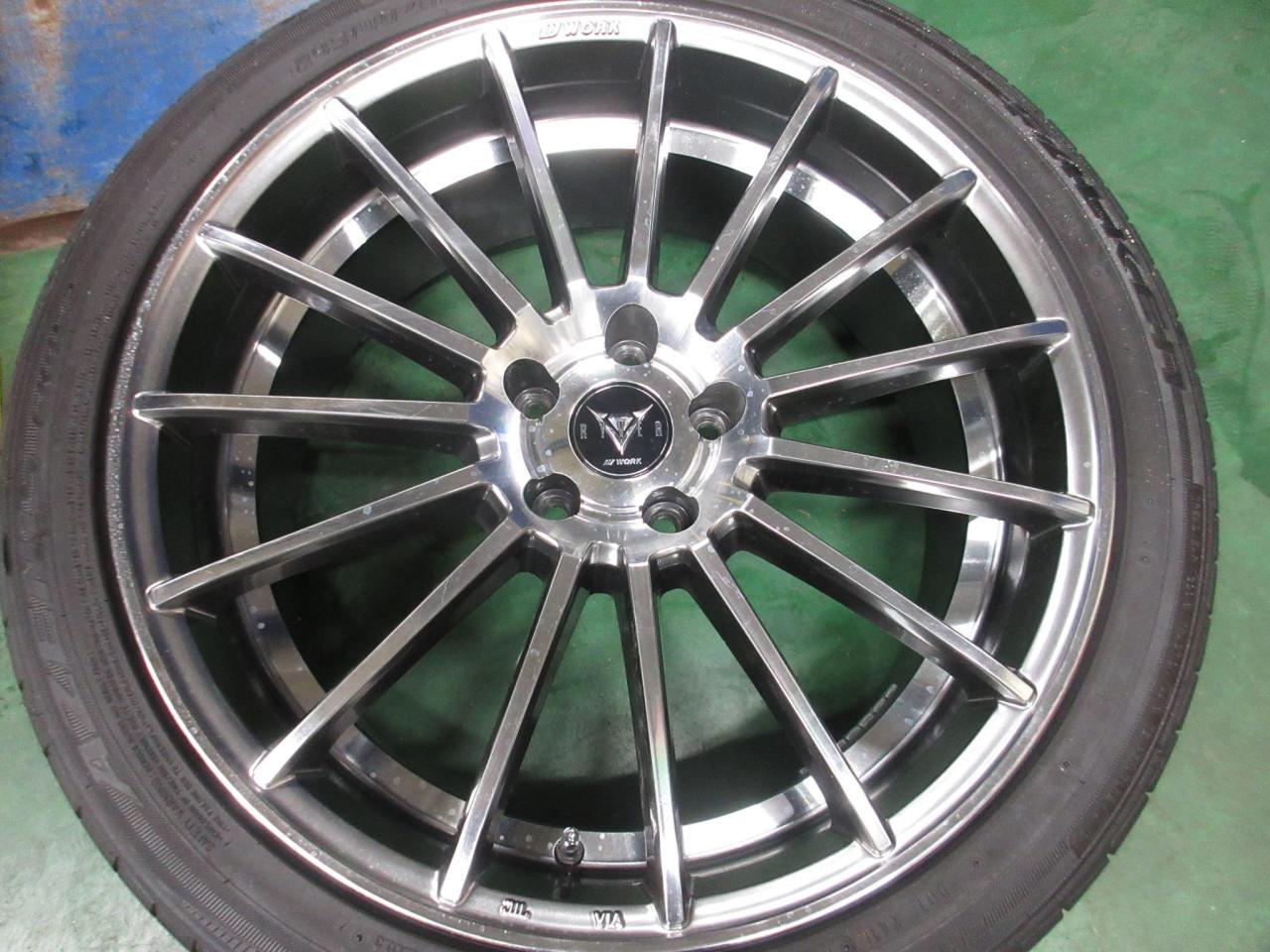 WORK RYVER F015 ※ホイールのみの商品です※ | カー用品 アルミホイール 20インチホイールを通販で購入する | 中古カー ...