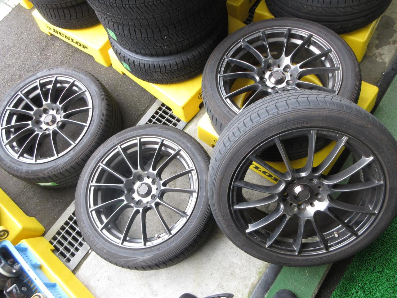 weds SA72R+DUNLOP LEMANS V | カー用品 タイヤホイールセット 18インチタイヤホイールセットを通販で購入する ...